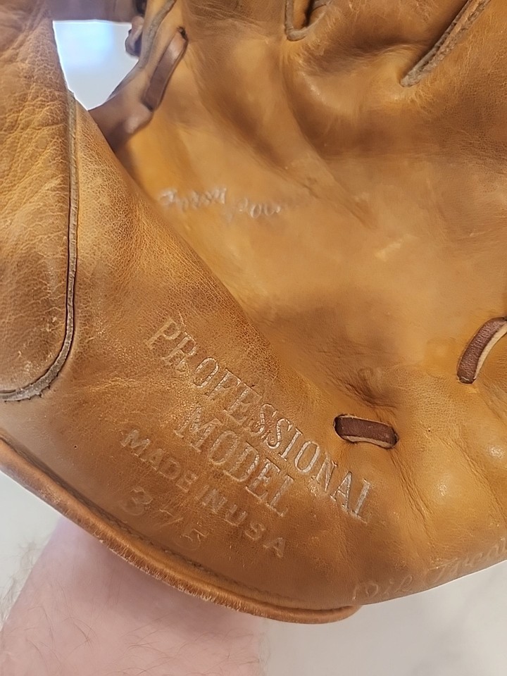 Vintage Ted Williams Model 375 Baseball Glove RHT Rare Made USA | eBay