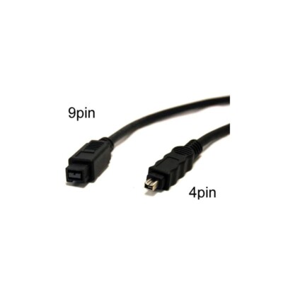 9 Pin to 4 Pin Firewire-800/400 Bilingual Cable (18" / 0.5m) | eBay