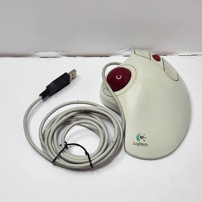 Logitech TrackMan Marble Wheel USB Mouse T-BB13 (804335-0000) J | eBay
