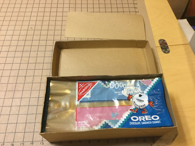 Original box unused NABISCO OREO COOKIE WRAPPERS w Oreo Middleman ...