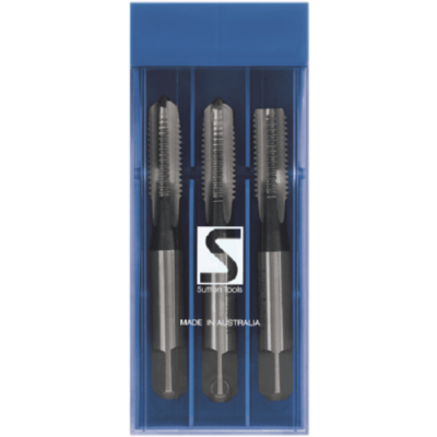 Sutton Tools STRAIGHT FLUTE TAP SET M6x1.0mm HSS ISO 529 Metric ...