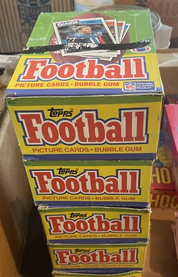 1987 Topps Football Wax Pack Box 36 Factory Sealed Packs-Jim K- Randall ...