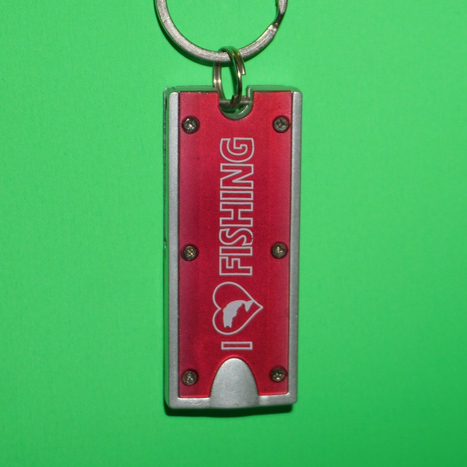 Personalized Keychain Light Up Key Ring Choose Name Colorful Mini Flash ...