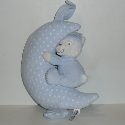 Doudou Ours Max et Sax - Max&Sax - Musical - Lune étoiles | eBay