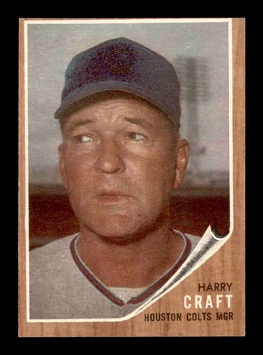 1962 Topps #12 Harry Craft MG EX/EX+ X2714819 | eBay