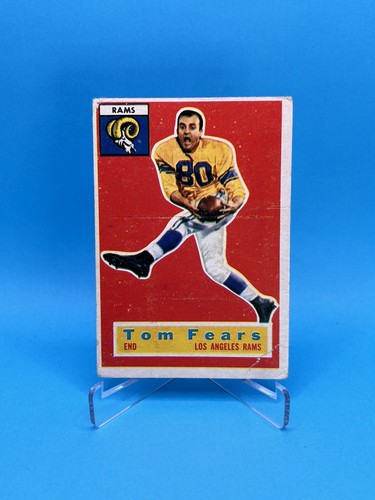 1956 Topps • Tom Fears #42 • Los Angeles Rams | eBay