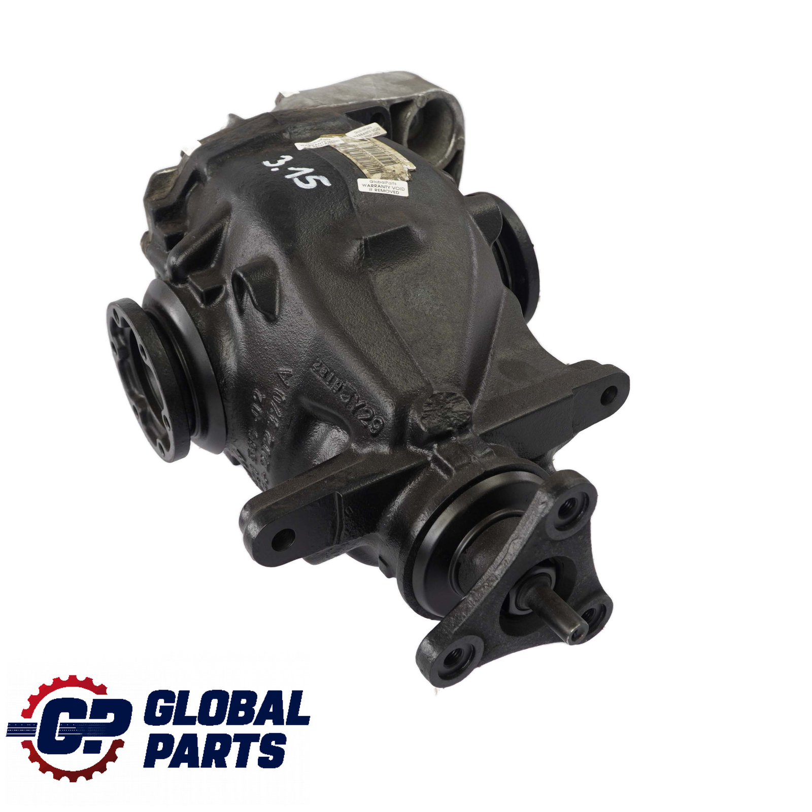 BMW E81 E87 123d E90 LCI 320d Rear Differential Diff 3,15 Ratio 7591073 ...