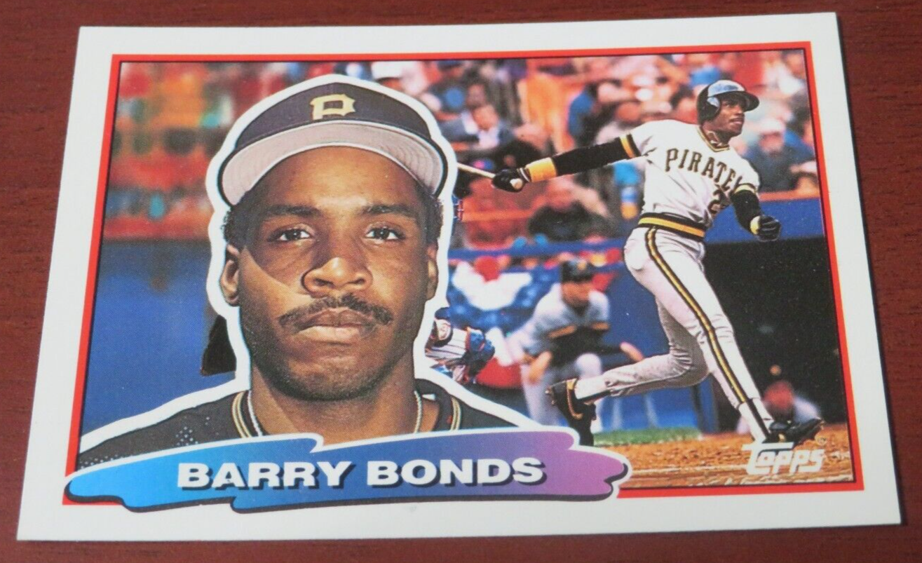 #9260 1988 TOPPS BIG BARRY BONDS #89 | eBay