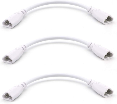 T5 T8 LED Tube Connector Cable Wire 8 Inch Double Male to Male End ...