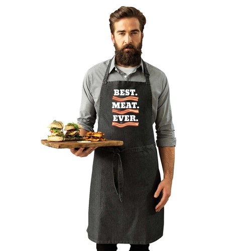 Best Meat Ever Bacon - Novelty Gift Funny Cooking Aprons Kitchen Apron ...