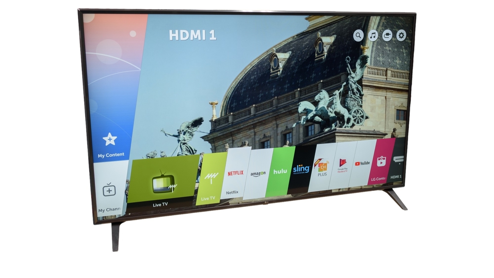 LG 50” Class UT75 Series LED 4K UHD Smart webOS TV 50UT7570PUB | eBay