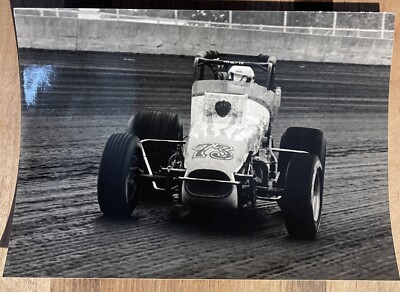 USAC Race Photo, Larry Dickson at Springfield IL 1993, 5x7 | eBay