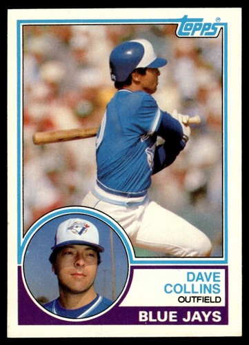 1983 Topps Traded Dave Collins Toronto Blue Jays #21T | eBay