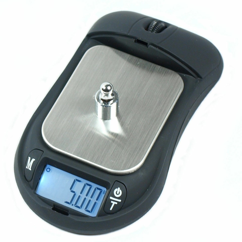 200g x 0.01g Portable High Precision Digital Scale Hidden - mouse ...