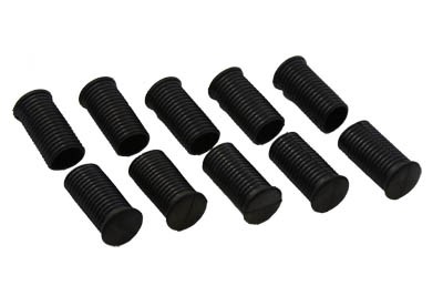 Replica Driver Footpeg Rubber Black fits Harley Davidson | eBay