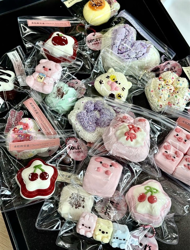 Taba Squishy Handmade Blind Box Gift Fidget Toy Sensory Slime Stress ...