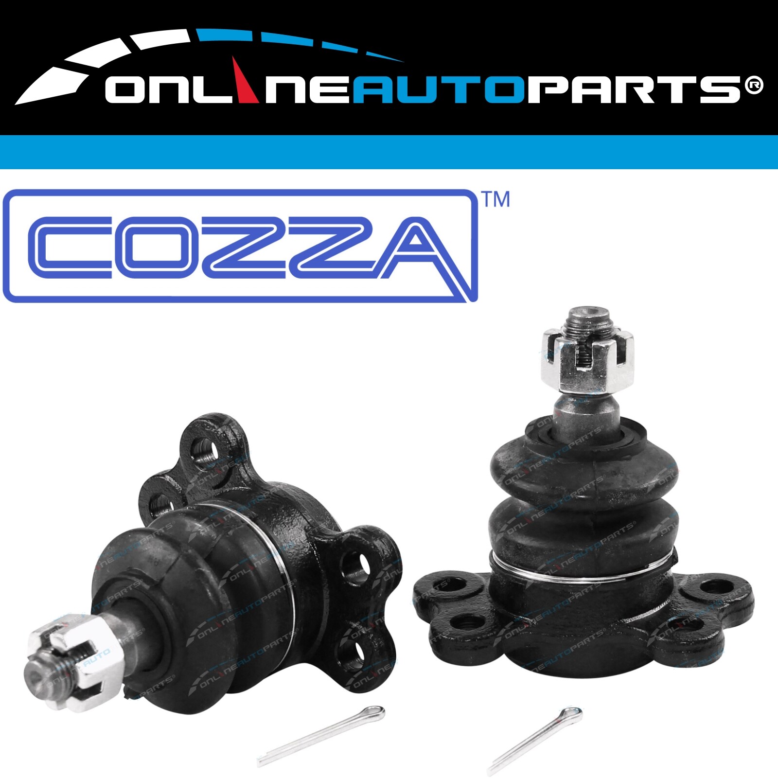 Set of 2 Front Upper Arm Ball Joints for Holden Frontera MB 1995-1999 ...