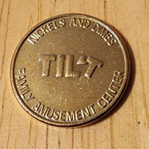 Tilt Family Amusement Center Token Nickels and Dimes 2 Coupons ...