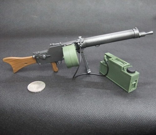 1/6 German Army MG08/15 Machine Gun War Model for 12" Action Soldier ...
