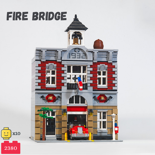 Fire Brigade 10197 Pcs 2231 Building Blocks Toys Set - Perfect Gift for ...