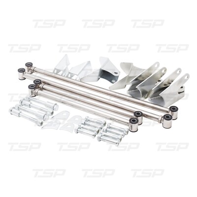 TSP 1932 Ford Triangulated 4-Link Stainless Rear-End Suspension Kit | eBay