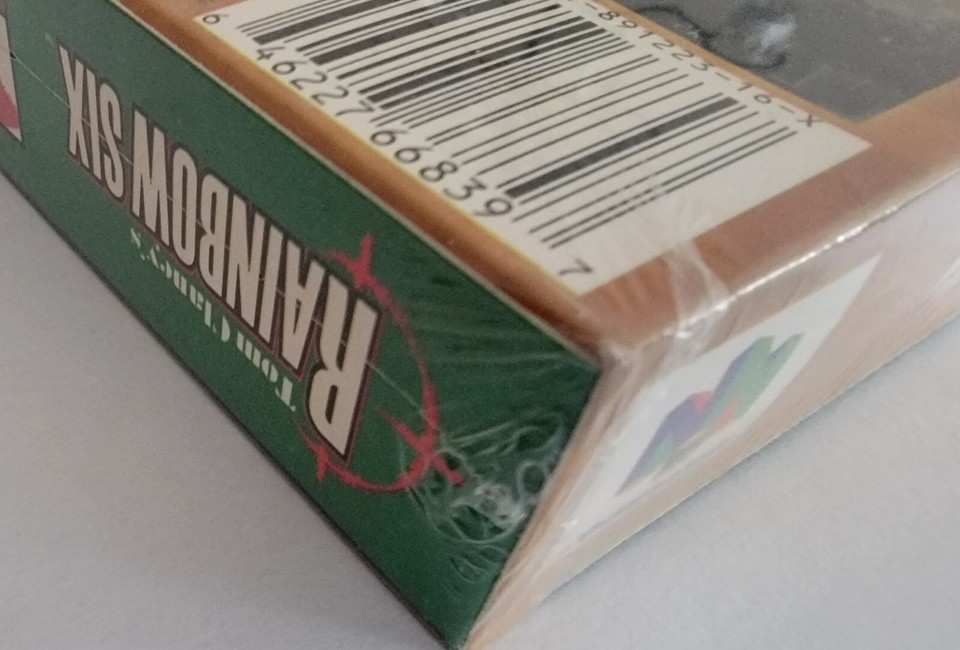 Tom clancy's rainbow six n64 64 factory sealed | eBay