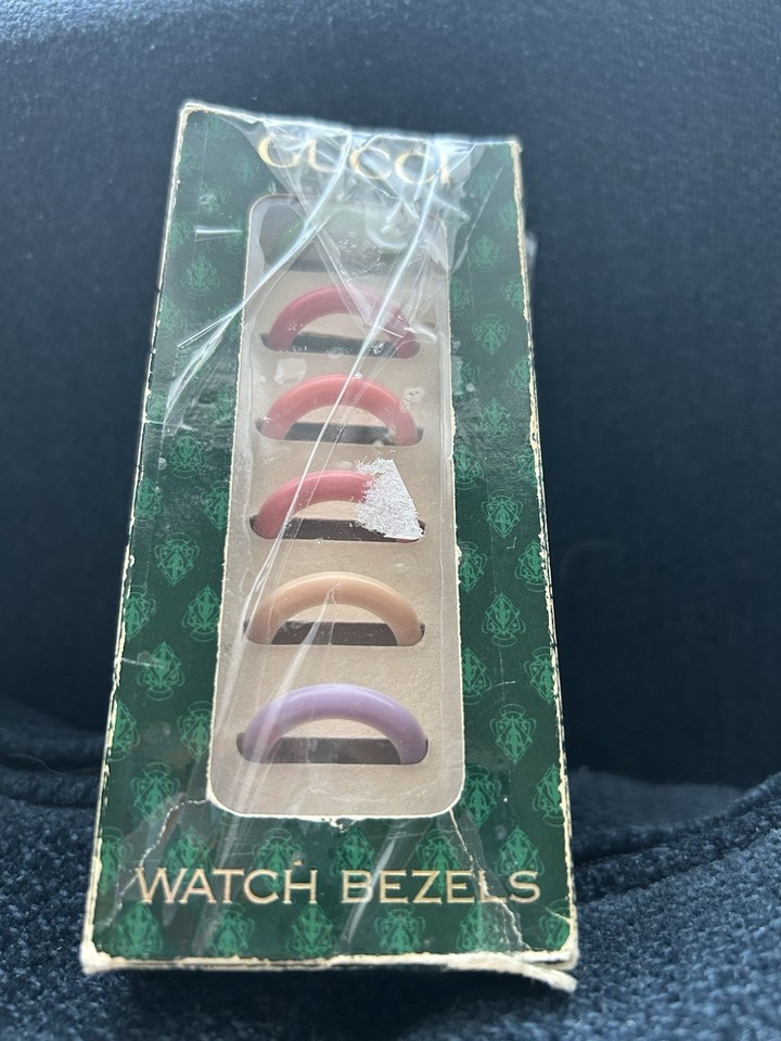 Gucci Bezel Set 6 Piece *Rare* Pink Trio | eBay