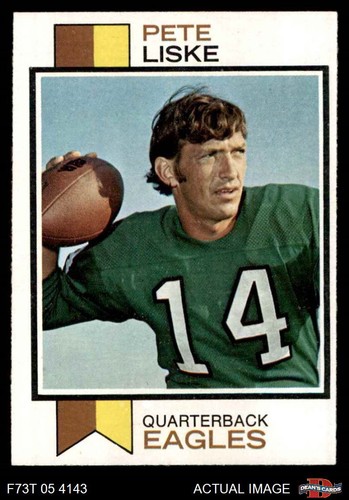 1973 Topps #422 Pete Liske Eagles Penn St 5 - EX | eBay