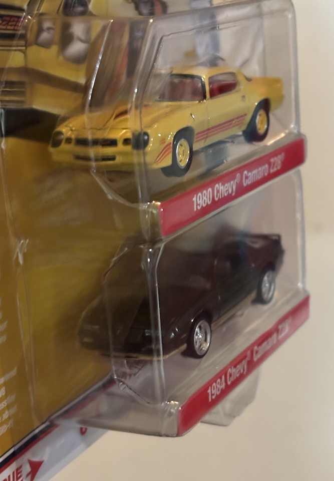 2024 Auto World Deluxe 2-Pack: 1980 & 1984 Camaro Z28 1/64 Target ...