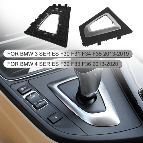 Gear Shift Selector Trim Cover Transmission Shifter Bezel For BMW F30 ...