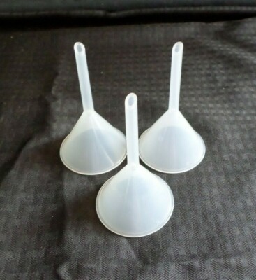 (3) Polypropylene 55mm Analytical Funnel with Standard Stem, 14676 | eBay