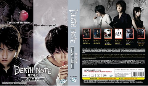 Death Note (Live Movie 1 + 2 + L + New Generation + New World + 2015 TV ...