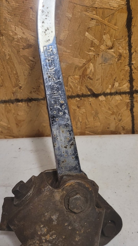 EARLY Hurst 4 speed Shifter Muncie Borg Warner Prestamped FIRST ...