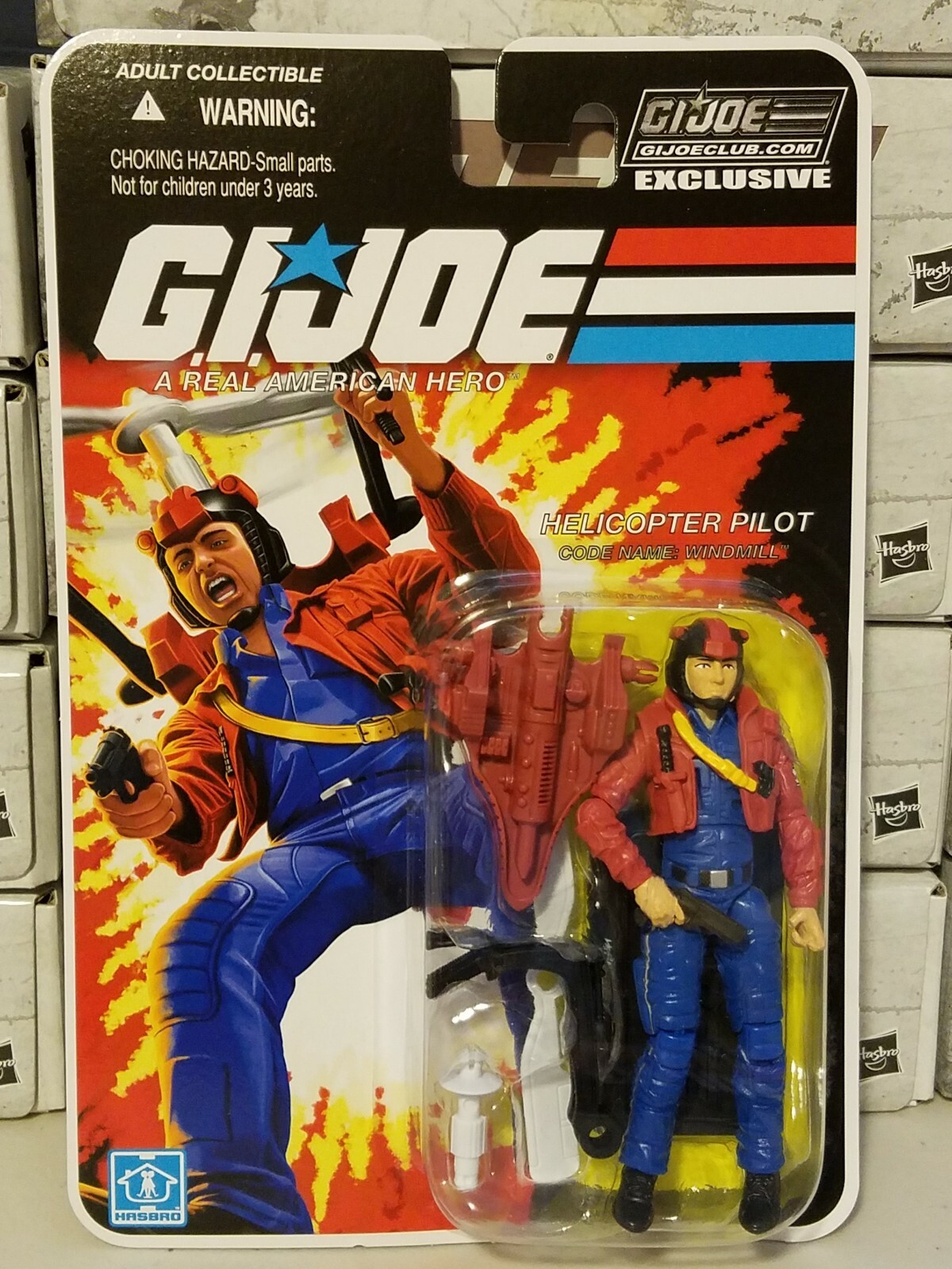 GI Joe Collectors Club FSS 6.0 Skystorm Pilot Funskool Windmill *NEW/SEALED* | eBay