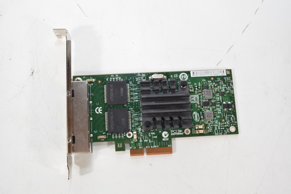 Intel Ethernet Network Adapter I340-T4 Gigabit Ethernet - Full Height ...