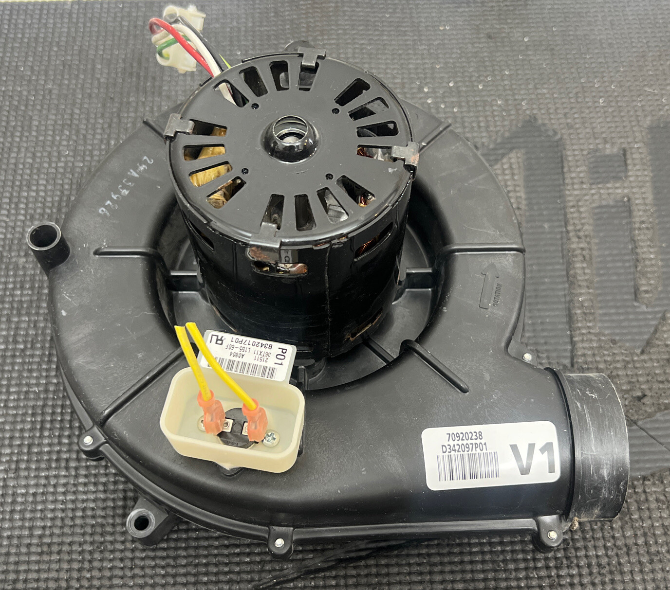 Trane+Fasco+Furnace+Draft+Inducer+Motor+D342097p01+70920238 for sale online | eBay