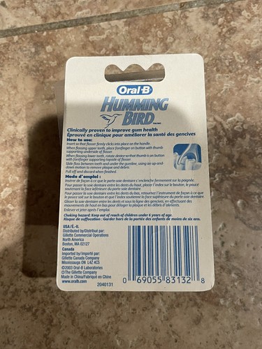 Oral-B Hummingbird Dental Floss Heads 15 Refills for sale online | eBay