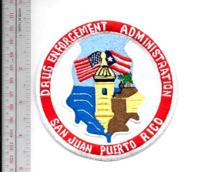 DEA Puerto Rico Drug Enforment Administration San Juan Caribbean vel NO ...