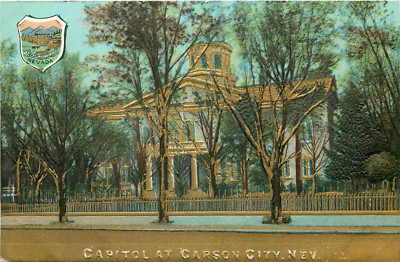 CARSON CITY NV CAPITOL BUILDING EMBOSSED POSTCARD | eBay