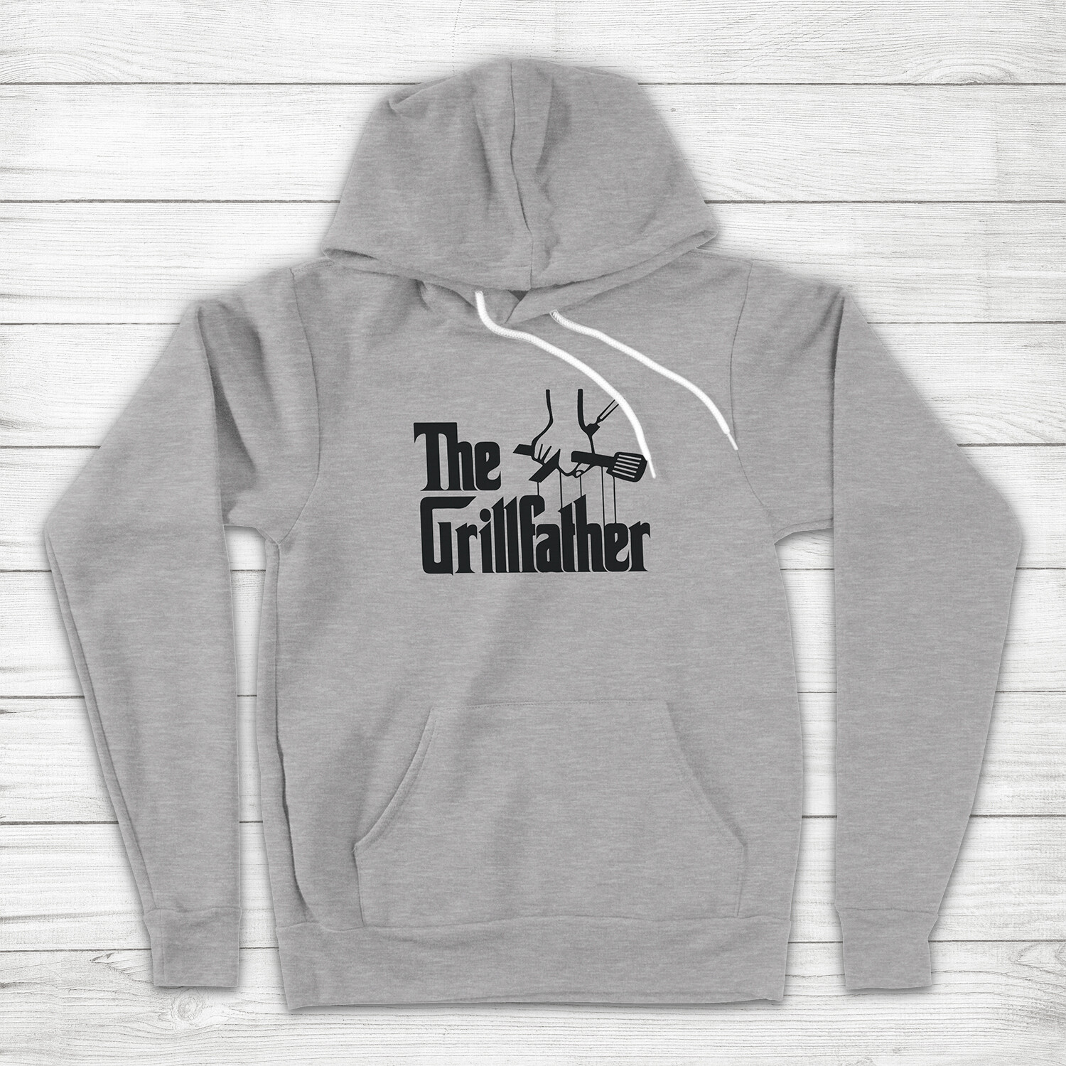 The GrillFather Funny Grill Godfather BBQ Father's Day Unisex Hoodie ...