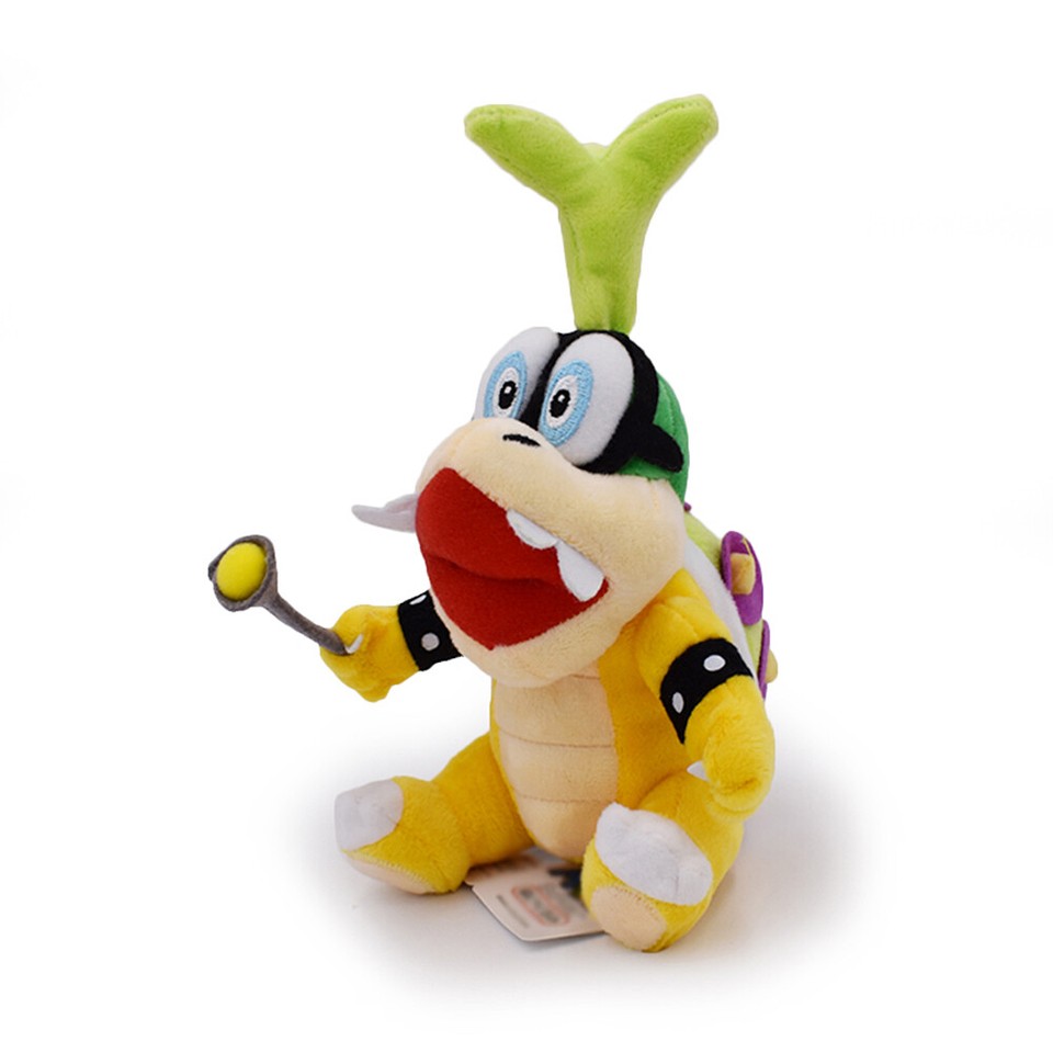 Super Mario Bros Plush Toy Mario Luigi Yoshi Toad Peach Bowser Stuffed ...