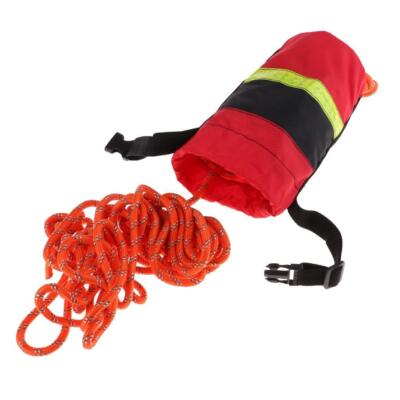 Rope Throw Bag Reflective Flotation Device for Kayaking, Boating | eBay ...