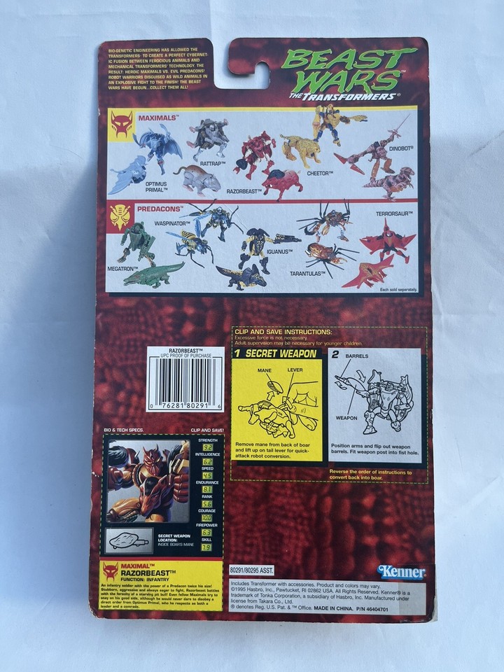 Transformers Beast War Razorbeast | eBay