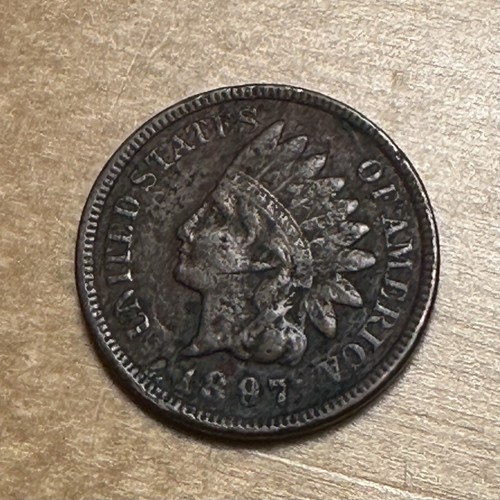 USA 1897 Indian Head Penny ( 1 Cent ) Circulated Coin | eBay