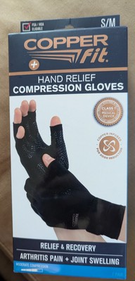 Copper Fit Hand Relief Compression Gloves, S/M new | eBay