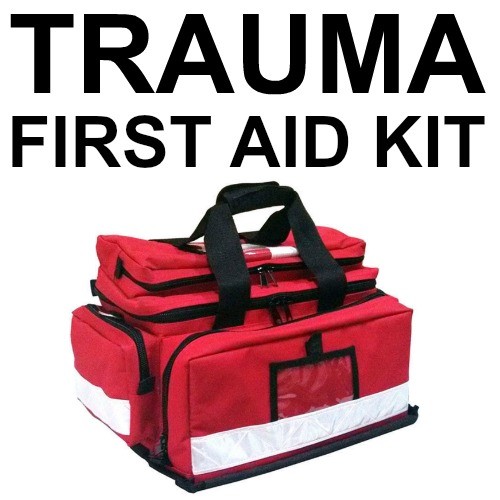 FILLED Trauma REMOTE AREA First Aid KIT Paramedic Style Professional ...
