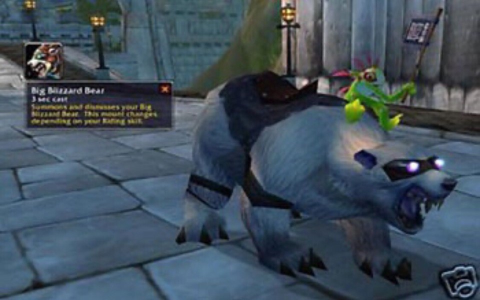 🔥 BLIZZCON 2008 World Of Warcraft POLAR BEAR LOOT CARD Big Blizzard ...