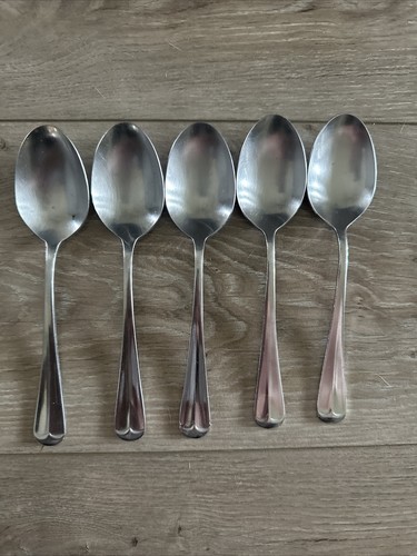5 PCs Supreme by Towle Ashley Stainless Steel Flatware Oval Place ...