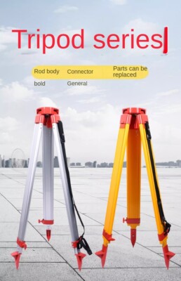 Wooden Surveying Tripod with Flat Head for Survey Equipment Total ...