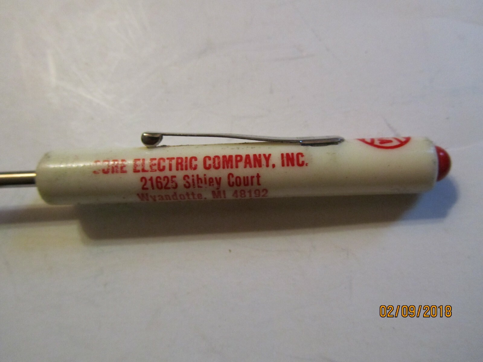 Vintage Core Electric Co Wyandotte, Mich Pocket Screwdriver by ...